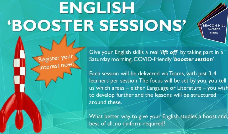 Beacon Hill Academy - Year 11 English Booster Sessions